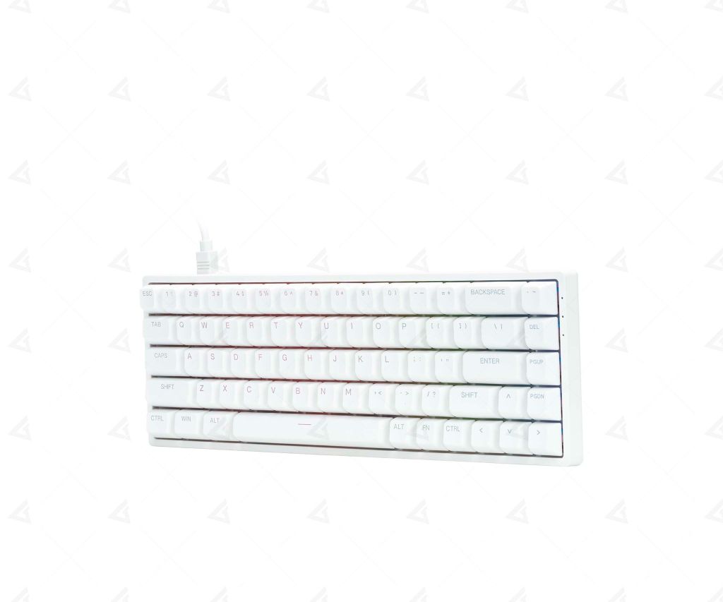 Bàn phím AKKO 3068 v2 RGB White Jelly Purple chính hãng, giá rẻ ...