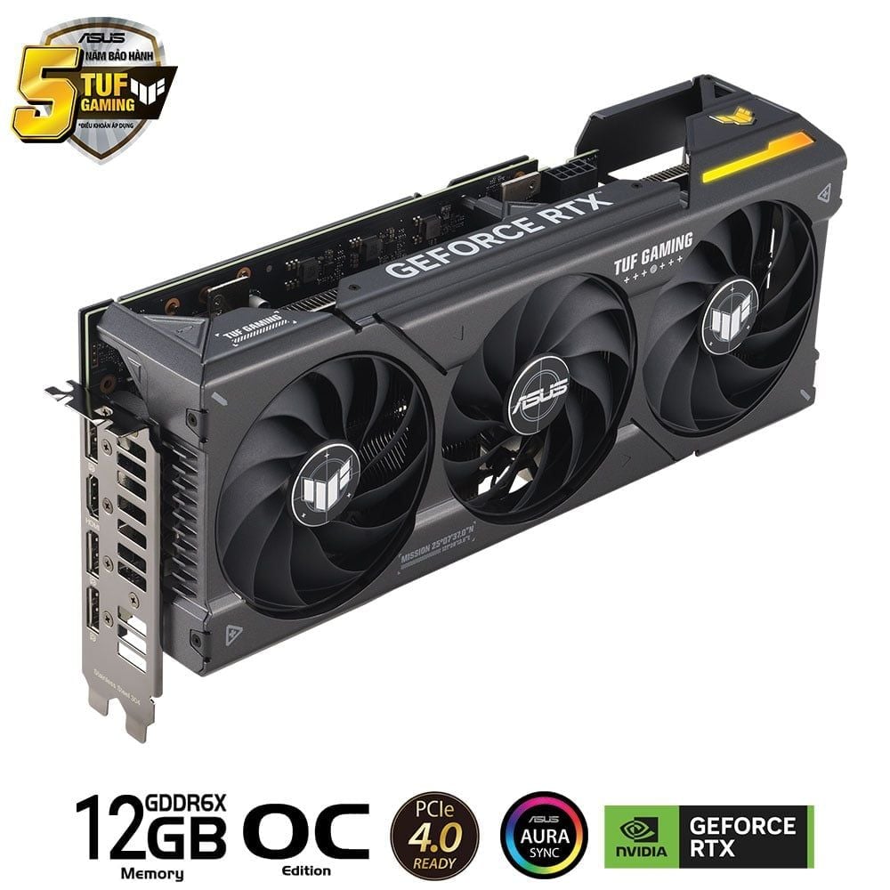 VGA ASUS TUF Gaming GeForce RTX 4070 OC Edition 12GB GDDR6X – GEARVN.COM