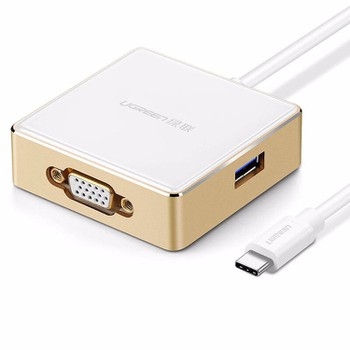 USB-C to VGA Multiport Adapter - US183 – GEARVN.COM