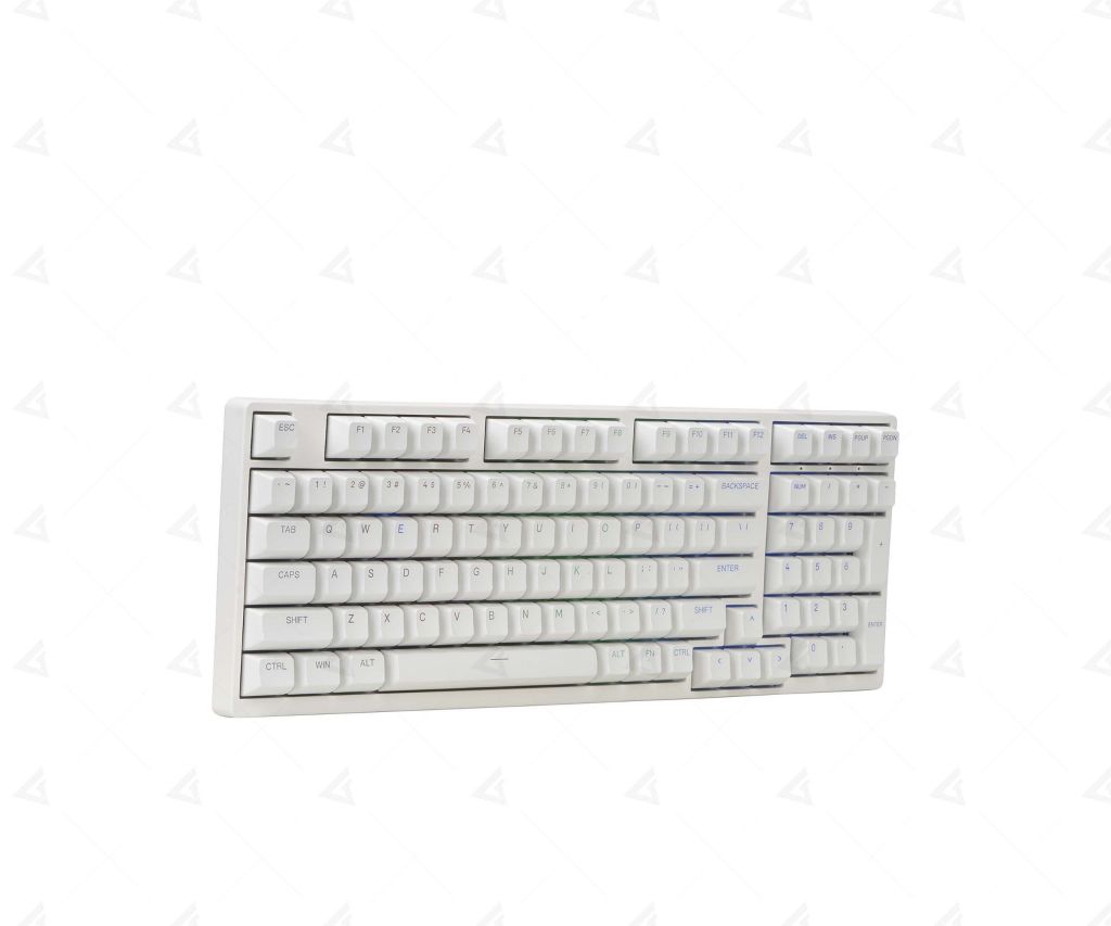 Bàn phím cơ AKKO 3098B Plus White Akko Switch v3 Cream Blue Pro ...