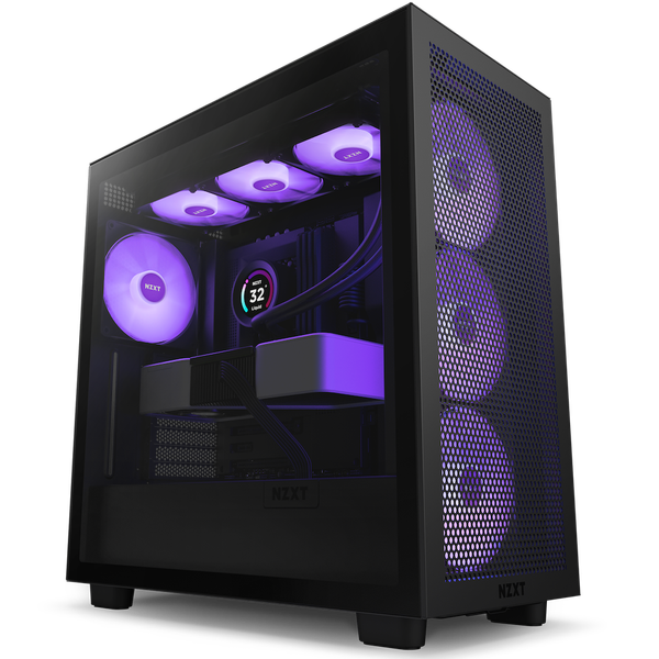 Vỏ máy tính NZXT H7 Flow Black – HI-END COMPUTER WORLD
