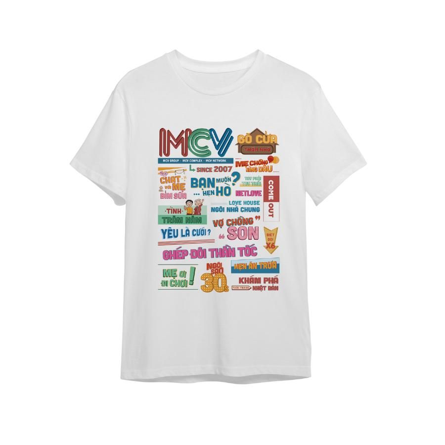 Áo thun MCV basic form dáng Oversize thiết kế Retro – MShop