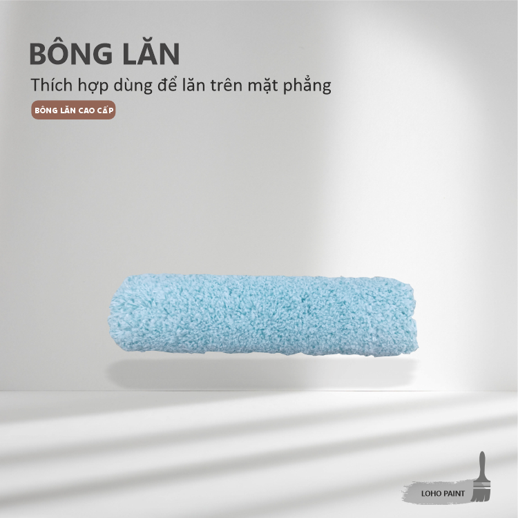 Combo 1 tay cầm và 2 bông lăn sơn– Loho House