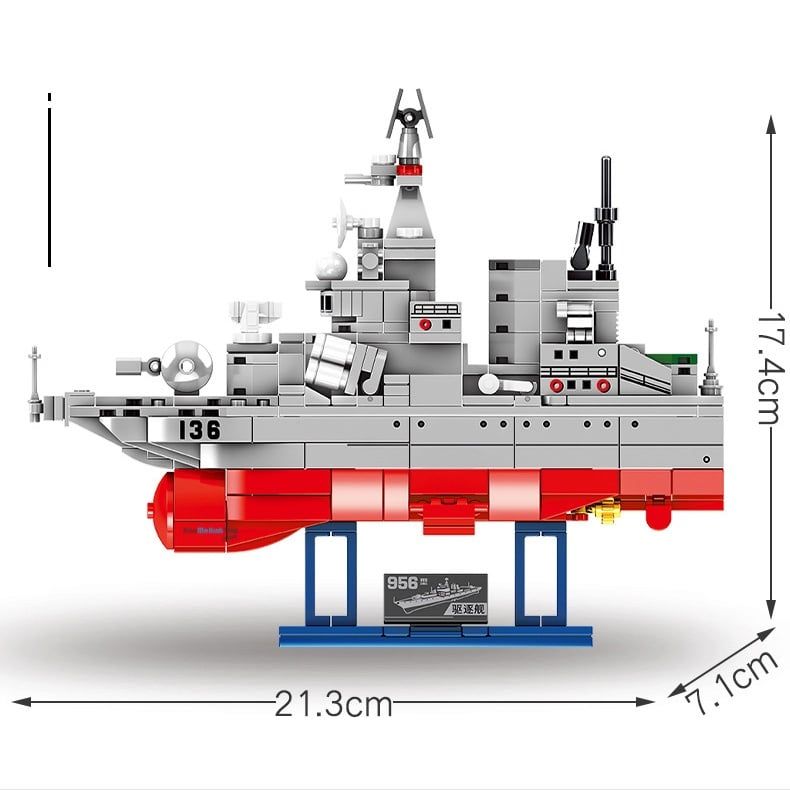 Đồ chơi xếp hình lego tàu chiến - Sembo – Toyzone