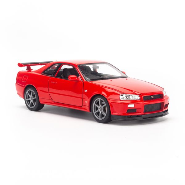 Mô hình xe Nissan Skyline GT-R R34 1:24 Welly - 24108 – Cửa hàng Toyzone