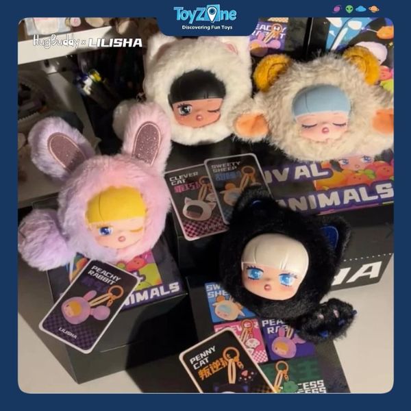 Mô hình Blind box Gấu Bông LiliSha Carnival Of The Animals HUGBUDDY ...