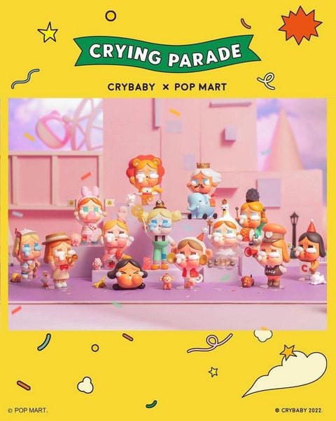 Mô hình đồ chơi Blind box Crybaby Crying Parade Series POP MART – Cửa ...