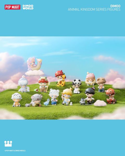 Mô hình đồ chơi Blind box Dimoo Animal Kingdom POP MART – Cửa hàng Toyzone