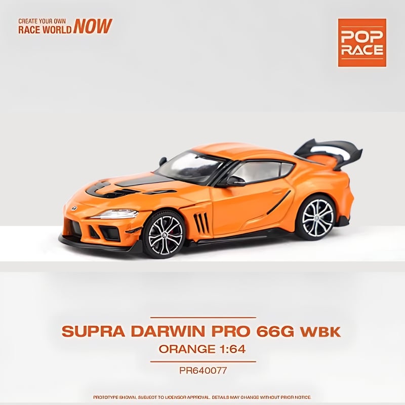 Mô hình xe Supra Darwin Pro 66G WBK 1:64 POP RACE – Cửa hàng Toyzone