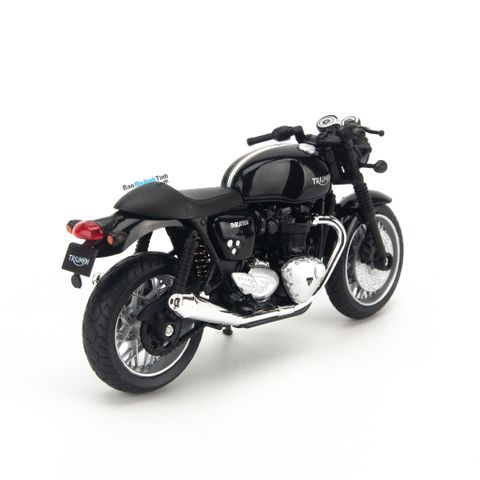 Mô hình xe mô tô Triumph Thruxton 1200 Black 1:18 Welly-12842 – Toyzone