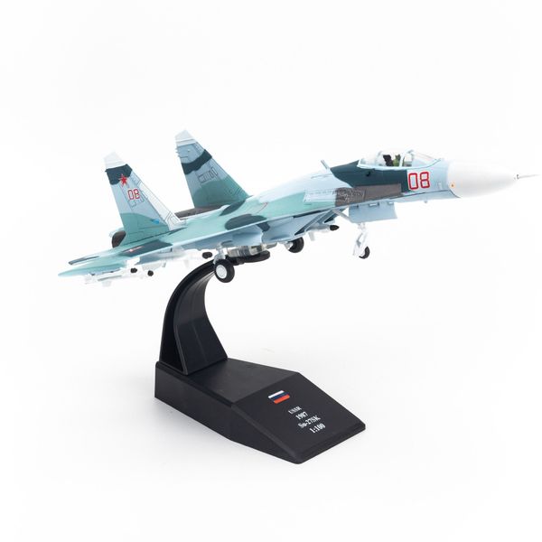 Mô hình máy bay chiến đấu Sukhoi Su-27 Flanker Russia 1:100 NS Model ...