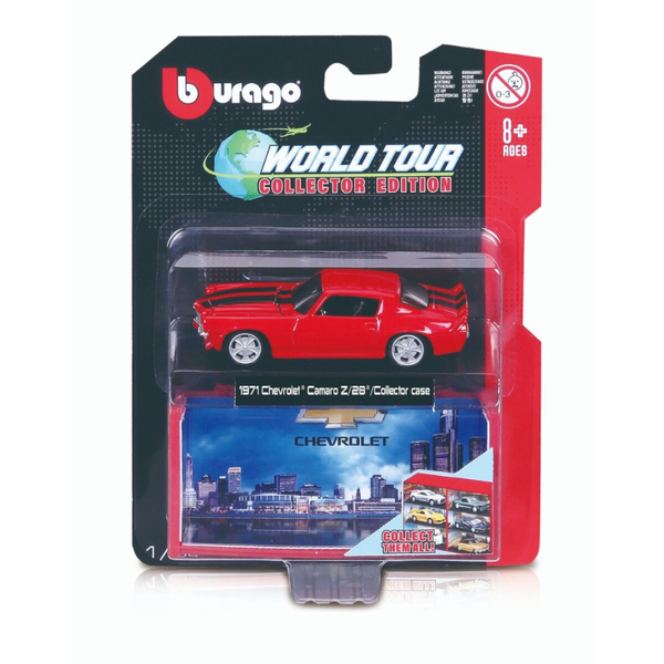 Mô hình xe Chevrolet Camaro Z28 1971 1:64 Bburago – Cửa hàng Toyzone