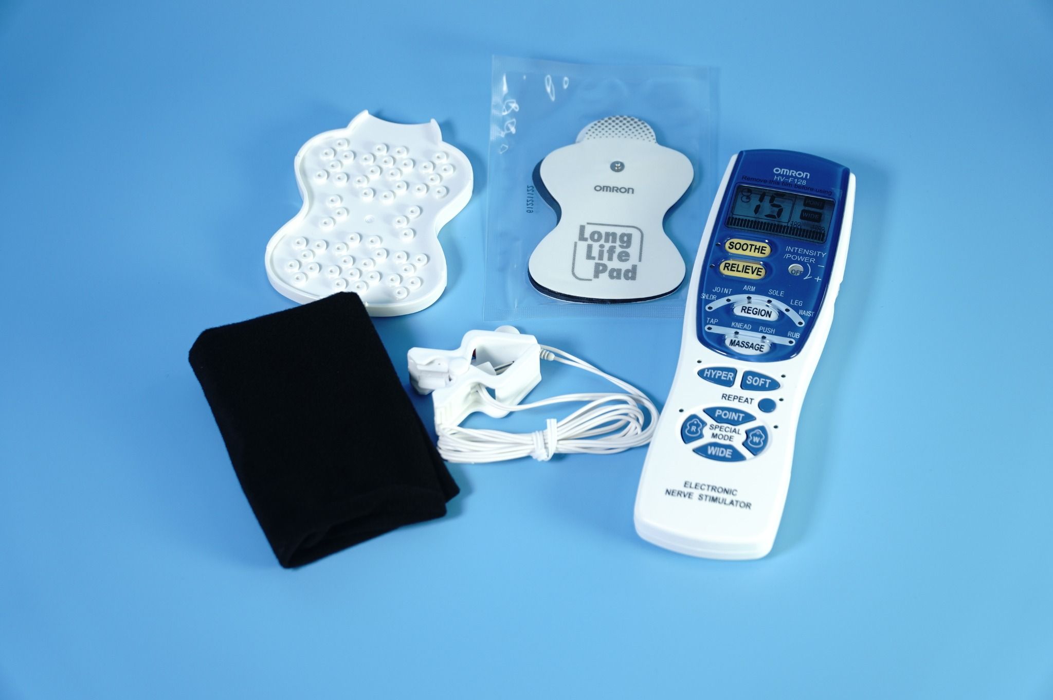 Máy massage xung điện trị liệu Omron HV-F128 giảm đau hiệu quả - RARMED