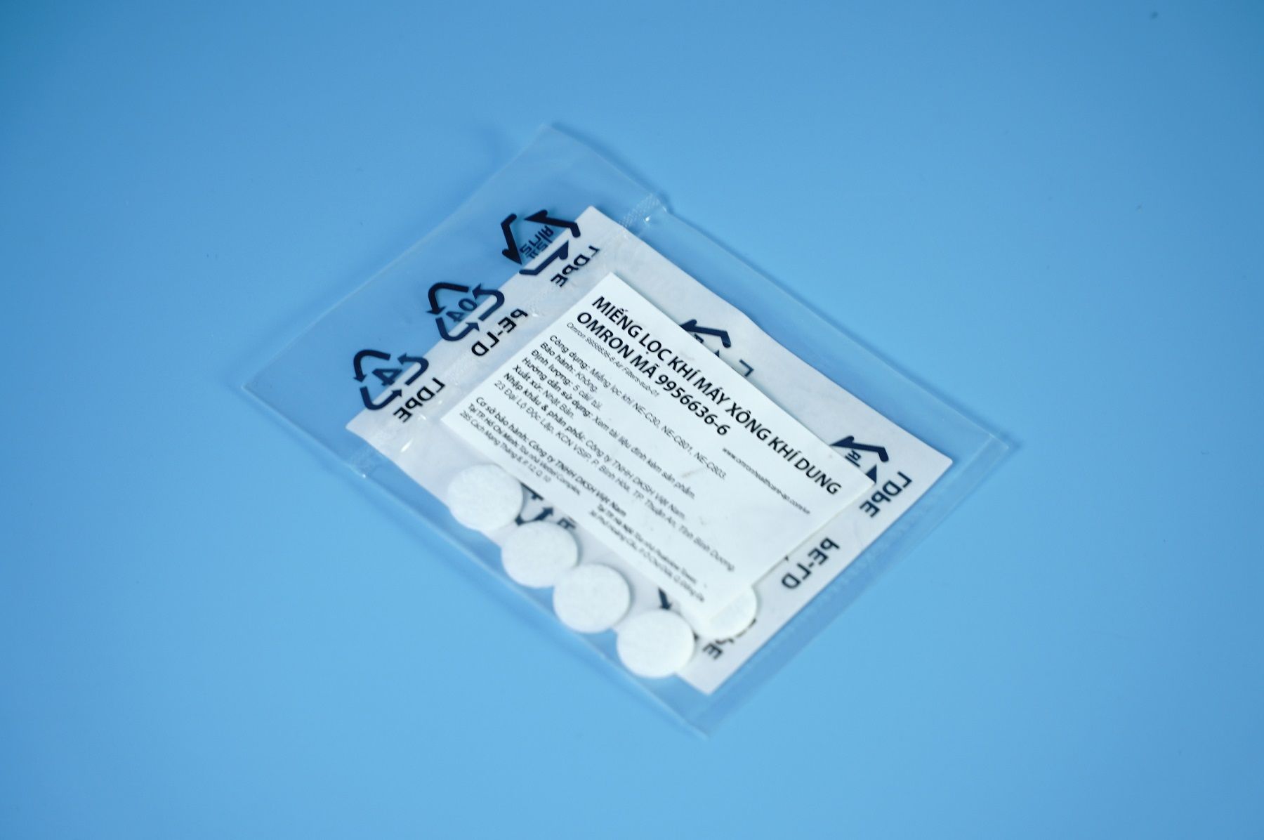 5 miếng đầu lọc khí vào máy xông khí dung Omron NE-C30/C801/C802/C803 ...