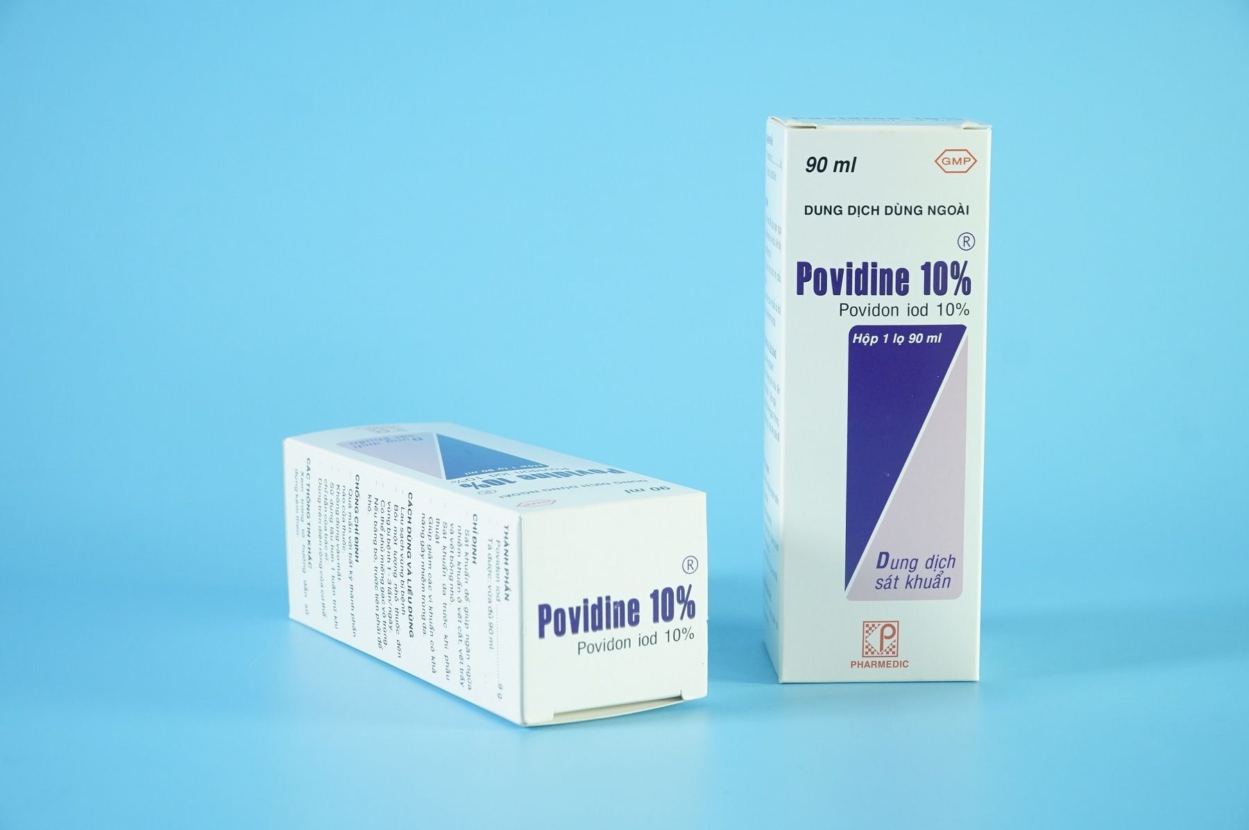 Dung dịch Povidine 10% sát khuẩn Povidon iod sát trùng da - Chai 90ml ...