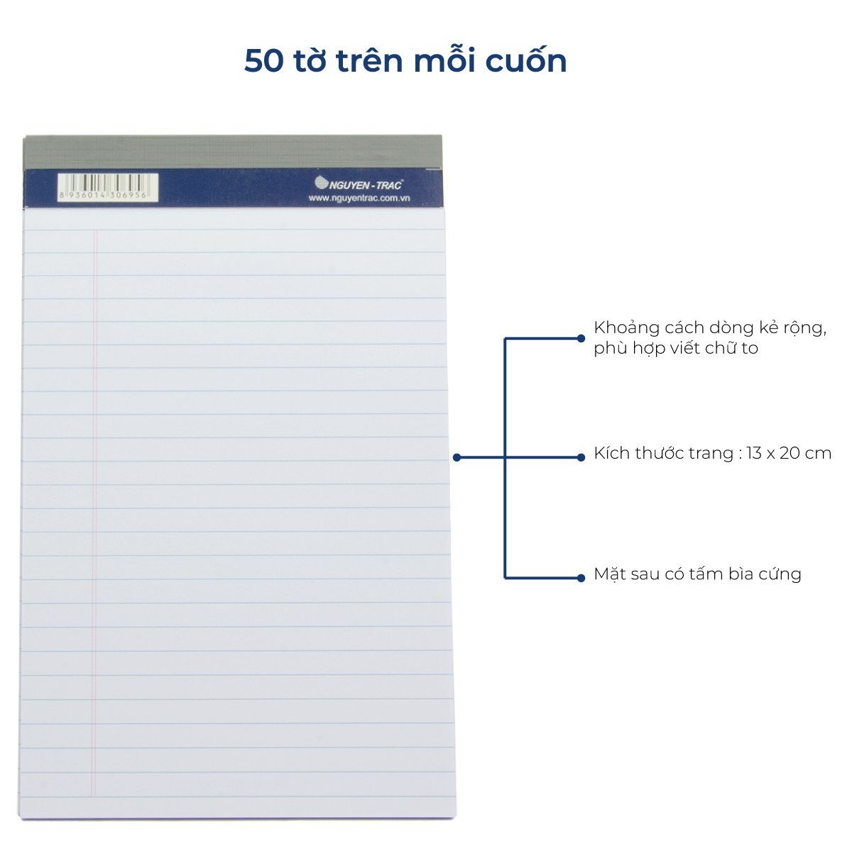 Perforating Notepad, Writing Pad – Nguyễn Trắc Stationary