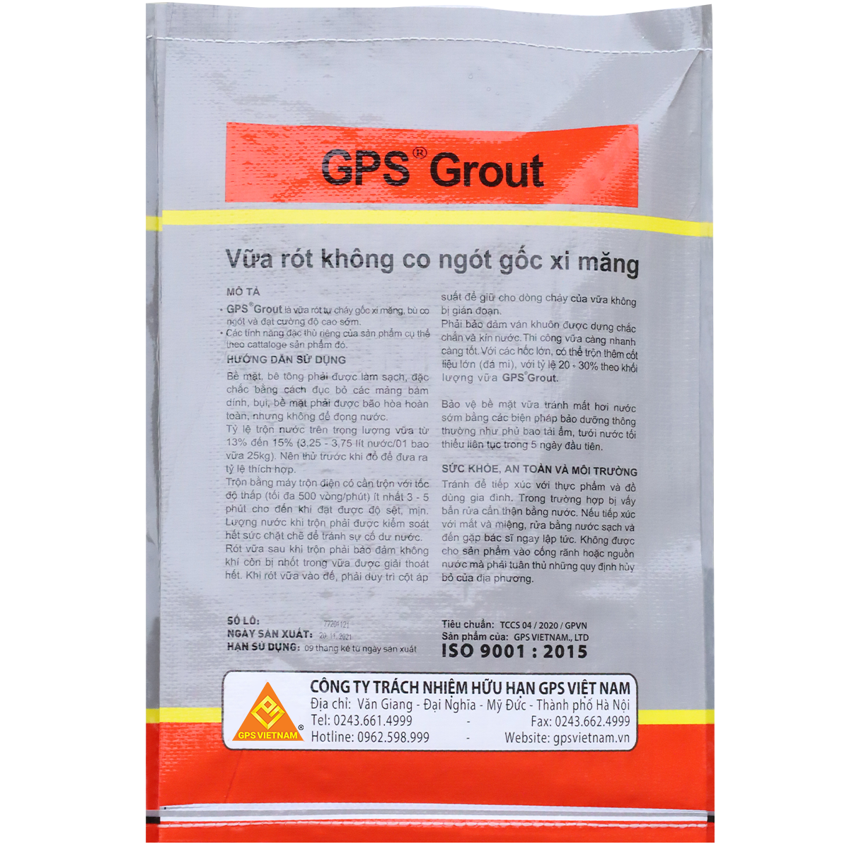 GPS® Grout M60-S1 – gpsvietnam
