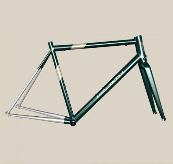 Sườn xe đạp EDDY MERCKX MYCORSA STAINLESS STEEL ROAD DISC FRAMESETSườn xe đạp EDDY MERCKX ...