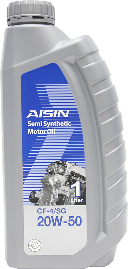 Dầu động cơ Aisin Semi Synthetic CF-4/SG 20W-50 1L T12 – ASP Group