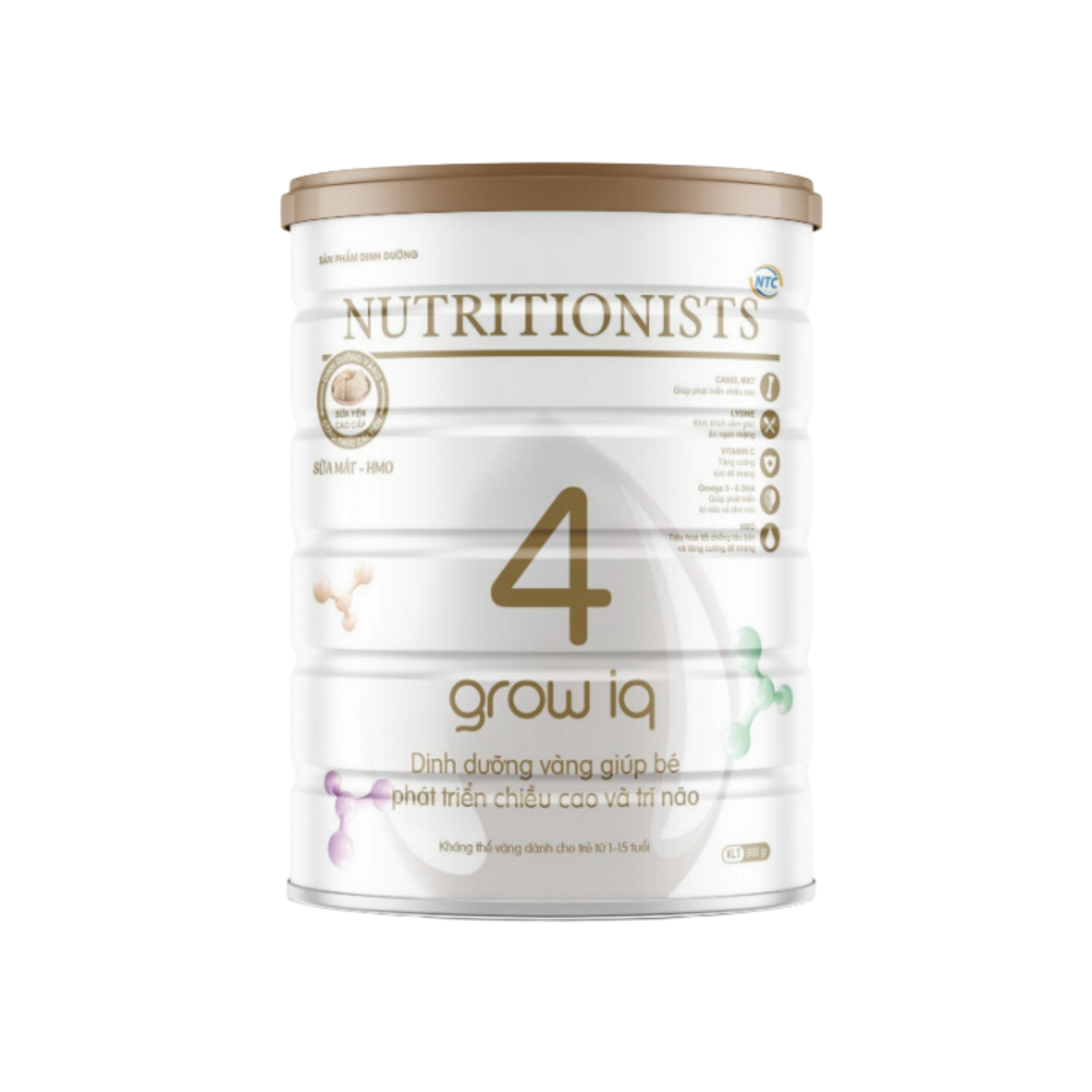 Sữa bột Nutritionists Grow IQ 4 (900g) – MayBack Mart - Thế Giới Mẹ & Bé