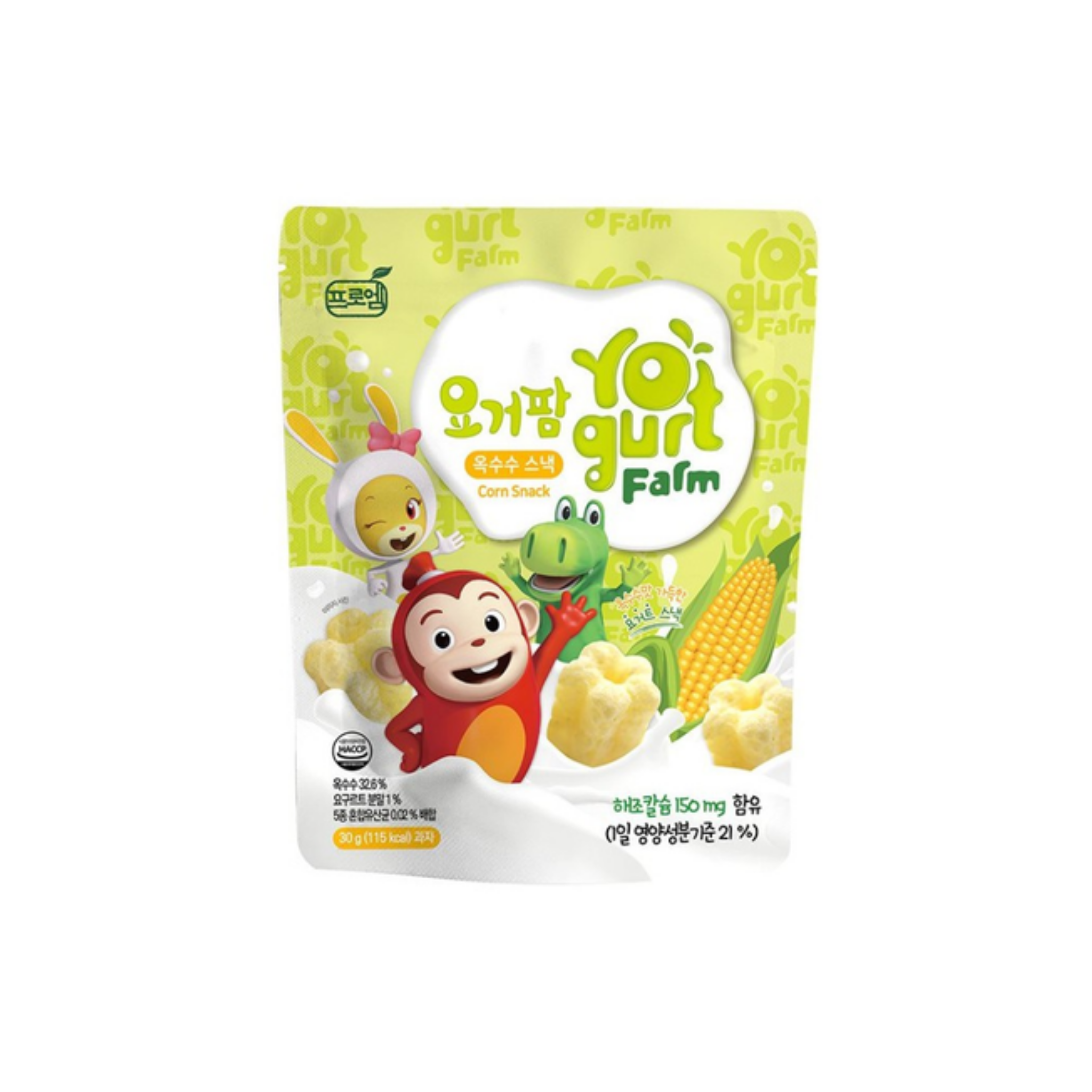 Bánh sữa chua Cocomong Yogurt Farm vị bắp – MayBack Mart - Thế Giới Mẹ & Bé