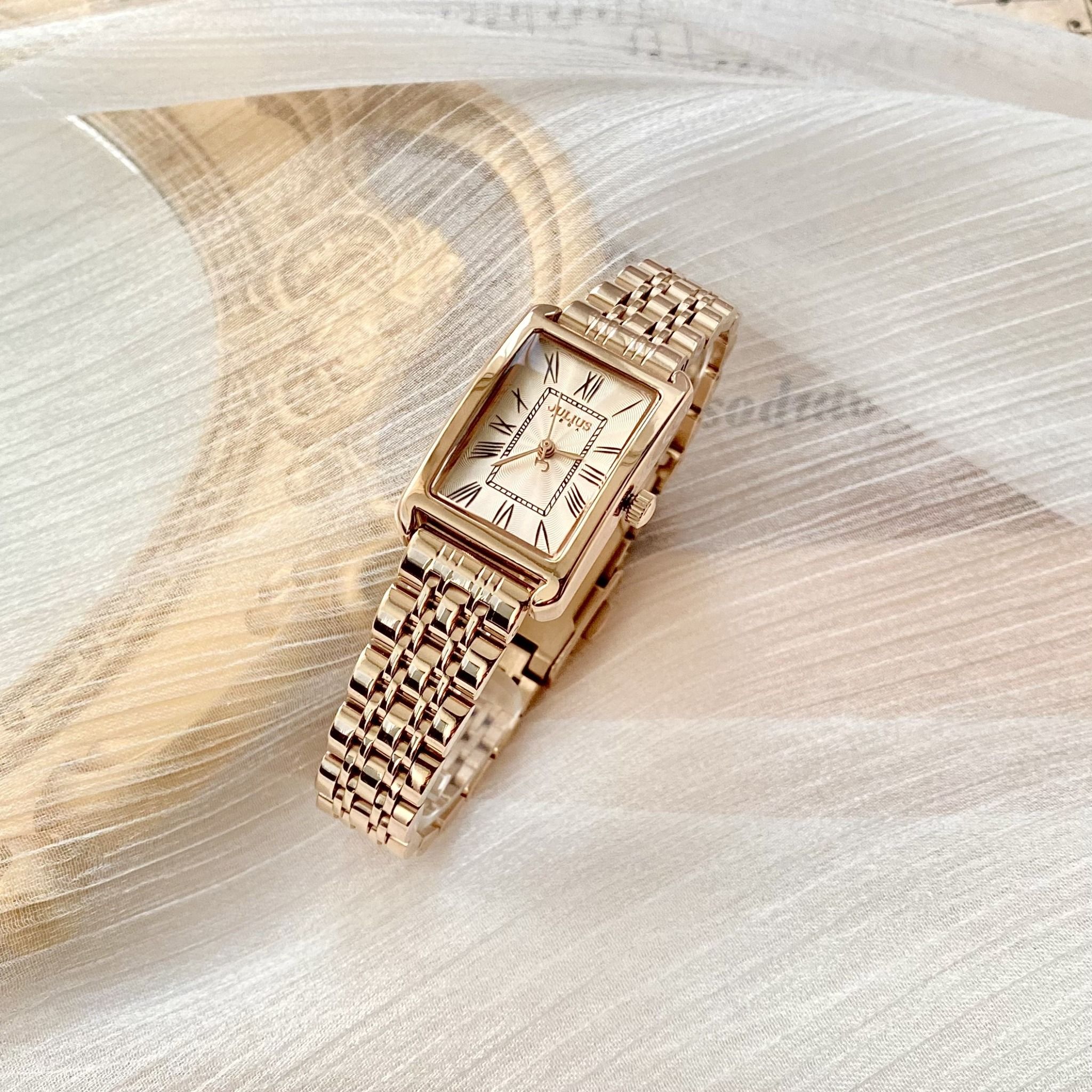 Đồng hồ nữ JULIUS JA-1252B ( Đồng Trắng) – Julius Official Viet Nam