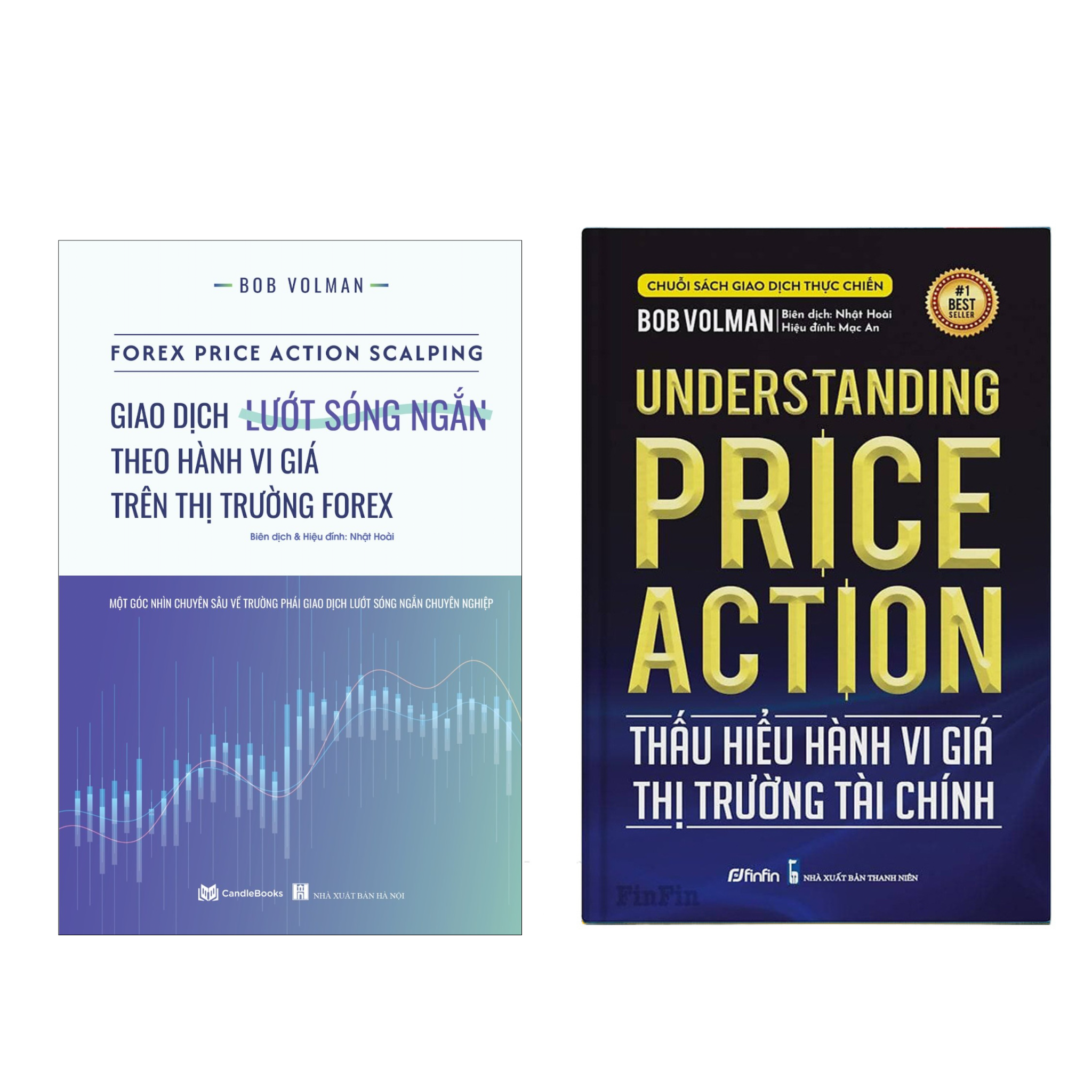 BỘ SÁCH PRICE ACTION - BOB VOLMAN – CandleBooks