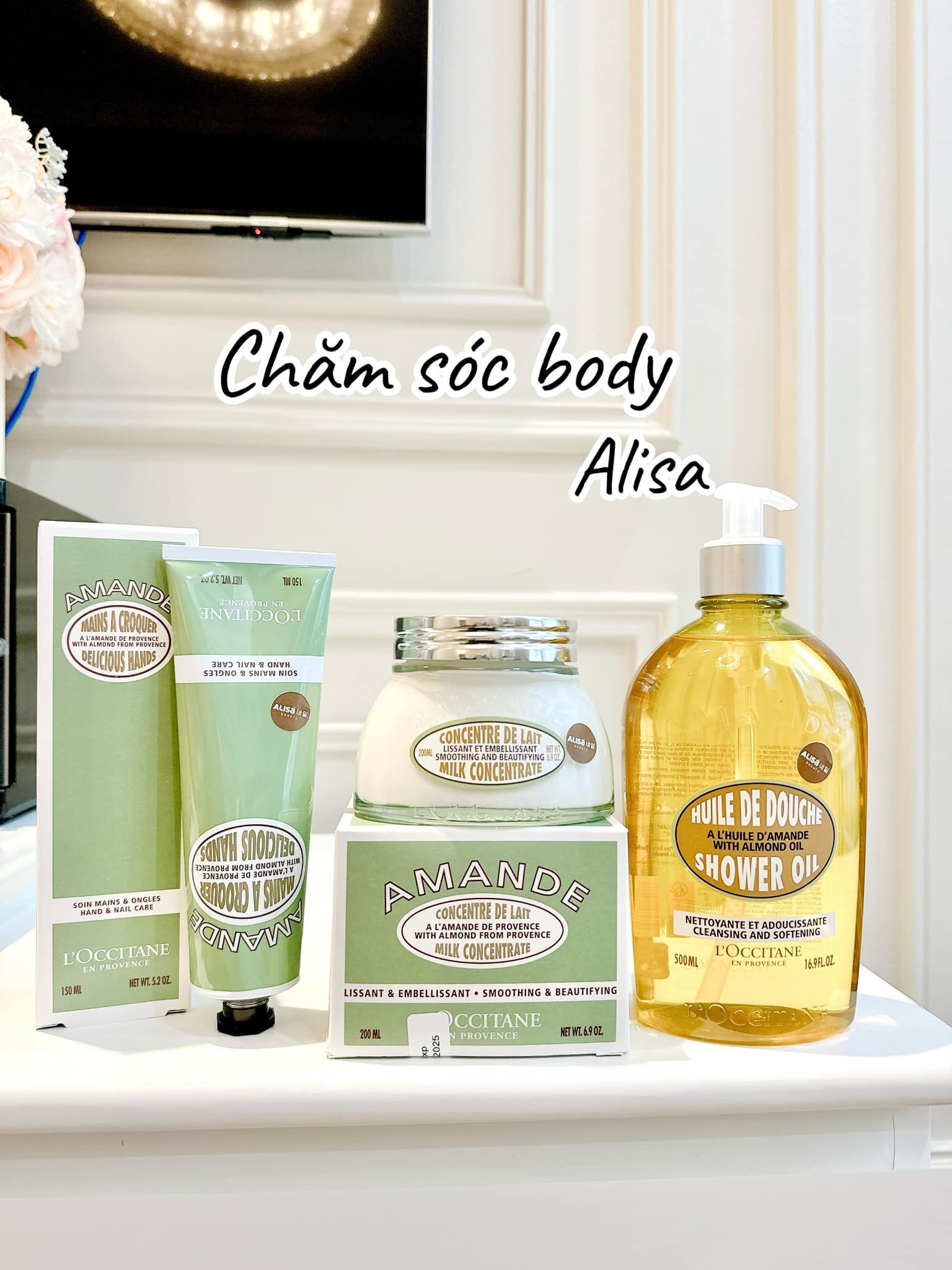 Bộ chăm sóc Body Loccitane - ALISA – Alisa store