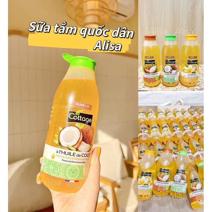 Sữa tắm Cottage của Pháp - ALISA – Alisa store