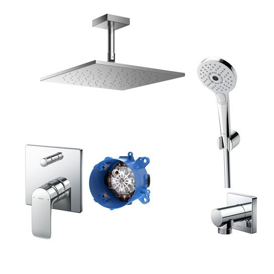 Sen tắm âm tường TOTO TBG04304BA/DBX114-1CAM/TBW01010A - Chính hãng