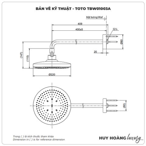 Sen tắm âm tường TOTO: Công nghệ Nhật, Giá tốt nhất toàn quốc– HUY ...