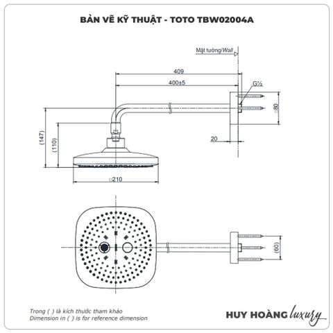 Sen tắm âm tường TOTO: Công nghệ Nhật, Giá tốt nhất toàn quốc– HUY ...