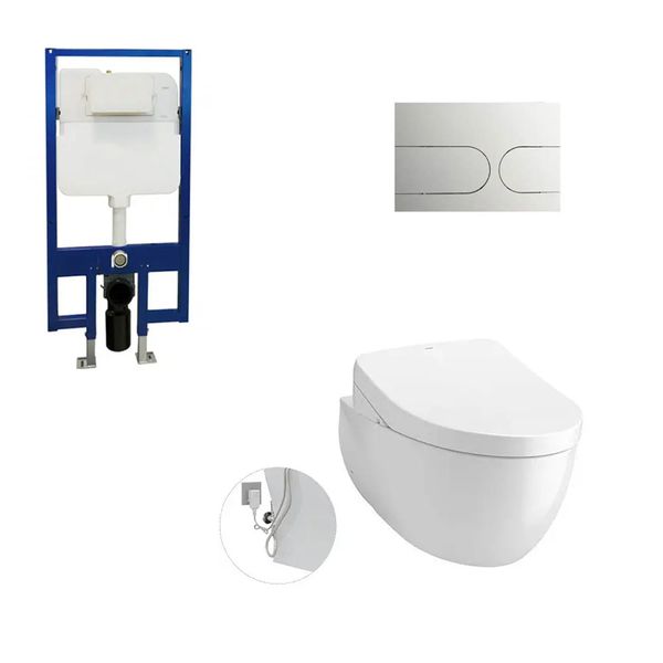 Bồn cầu treo tường TOTO CW812RA/TCF4911Z nắp điện tử - CHÍNH HÃNG 100%