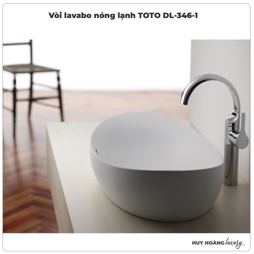 Vòi lavabo nóng lạnh TOTO DL346-1 - Nhập khẩu chính hãng