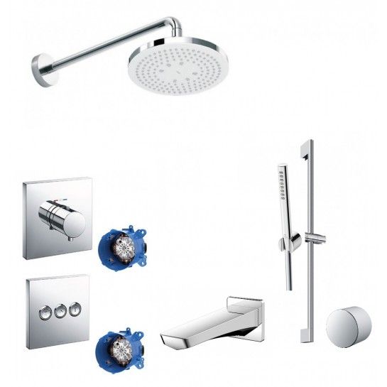 Sen tắm âm tường TOTO TBV02402B/TBV02105B/TBW01003A/TBW02017A/TBG07001