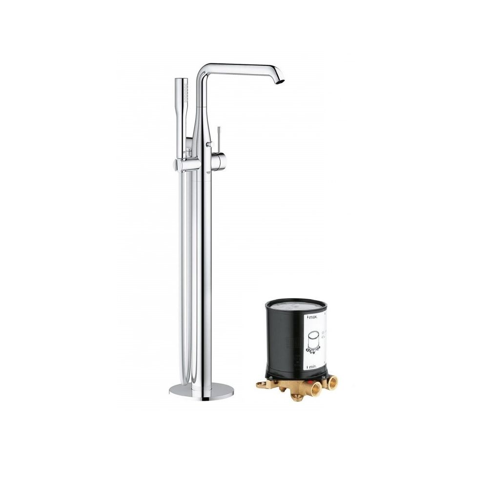 Vòi xả bồn đặt sàn GROHE Essence New 23491001+29086000 | CHÍNH HÃNG 10