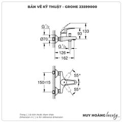 Sen tắm nóng lạnh GROHE 23599000 chất lượng, giá tốt, xứng tầm đẳng cấ