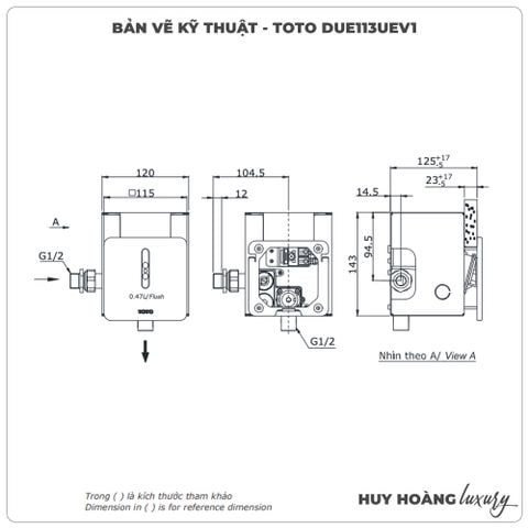Van xả tiểu TOTO các loại cảm ứng, xả nhấn | Ưu đãi đến 25%
