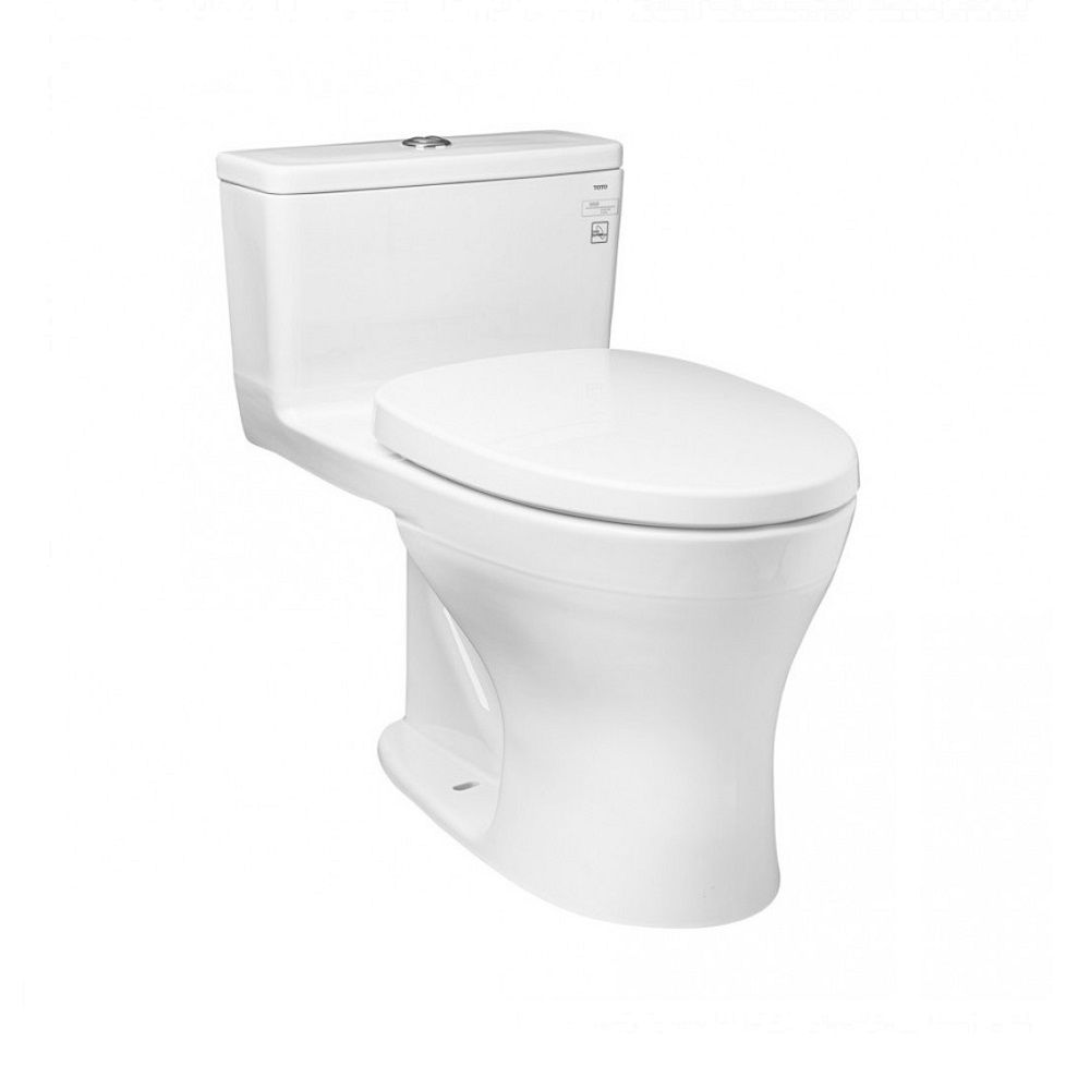 Bồn cầu 1 khối TOTO MS855DT3 nắp đóng êm TC385VS | HUY HOÀNG LUXURY