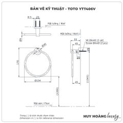 Phụ kiện móc áo TOTO chính hãng, giá tốt #1 thị trường– HUY HOÀNG LUXURY