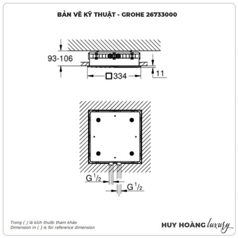 Sen tắm GROHE công nghệ Đức đỉnh cao, sẵn hàng