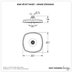 Sen tắm GROHE công nghệ Đức đỉnh cao, sẵn hàng