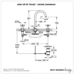 Vòi lavabo nóng lạnh cao cấp, chính hãng 100% tại HUY HOÀNG LUXURY