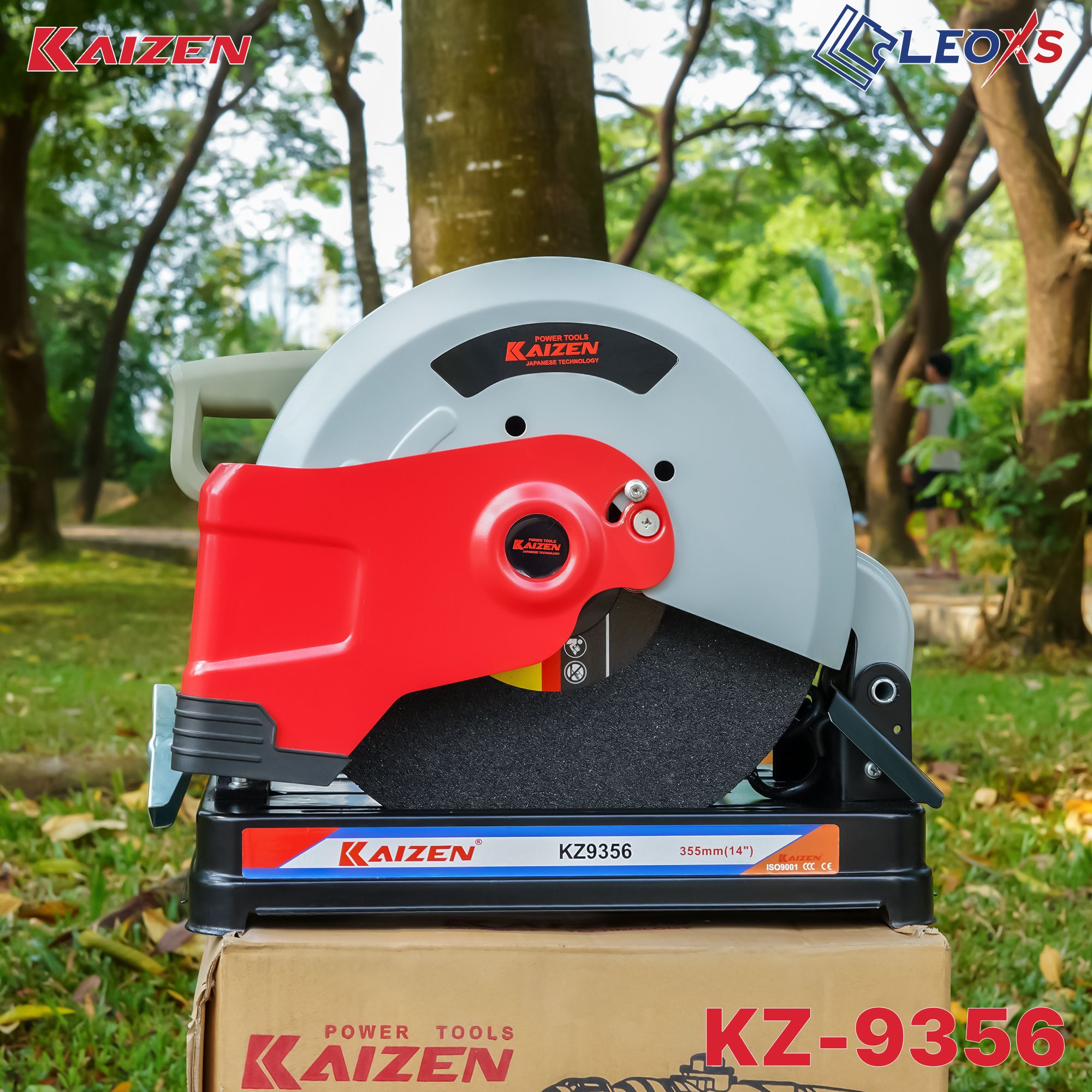 MÁY CẮT SẮT KAIZEN KZ-9356 LƯỠI 355MM, 100% DÂY ĐỒNG – Kaizenpowertools.vn
