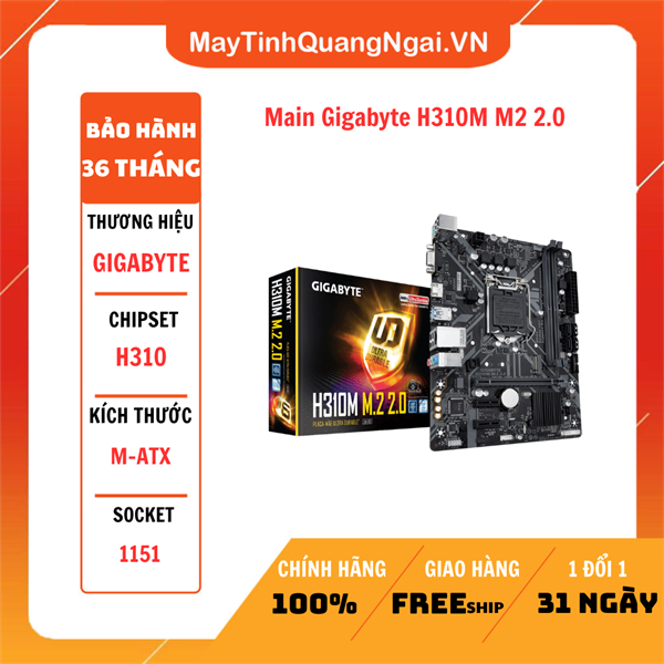 Main Gigabyte H310M M2 2.0