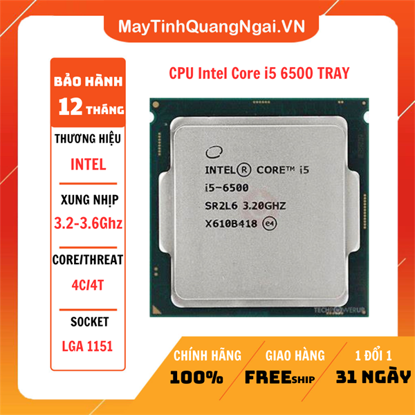 CPU Intel Core i5 6500 TRAY