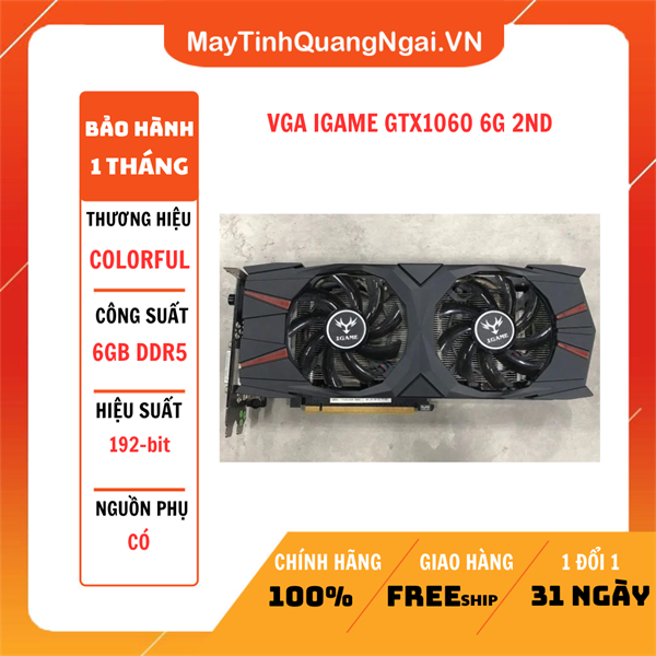 VGA IGAME GTX1060 6G