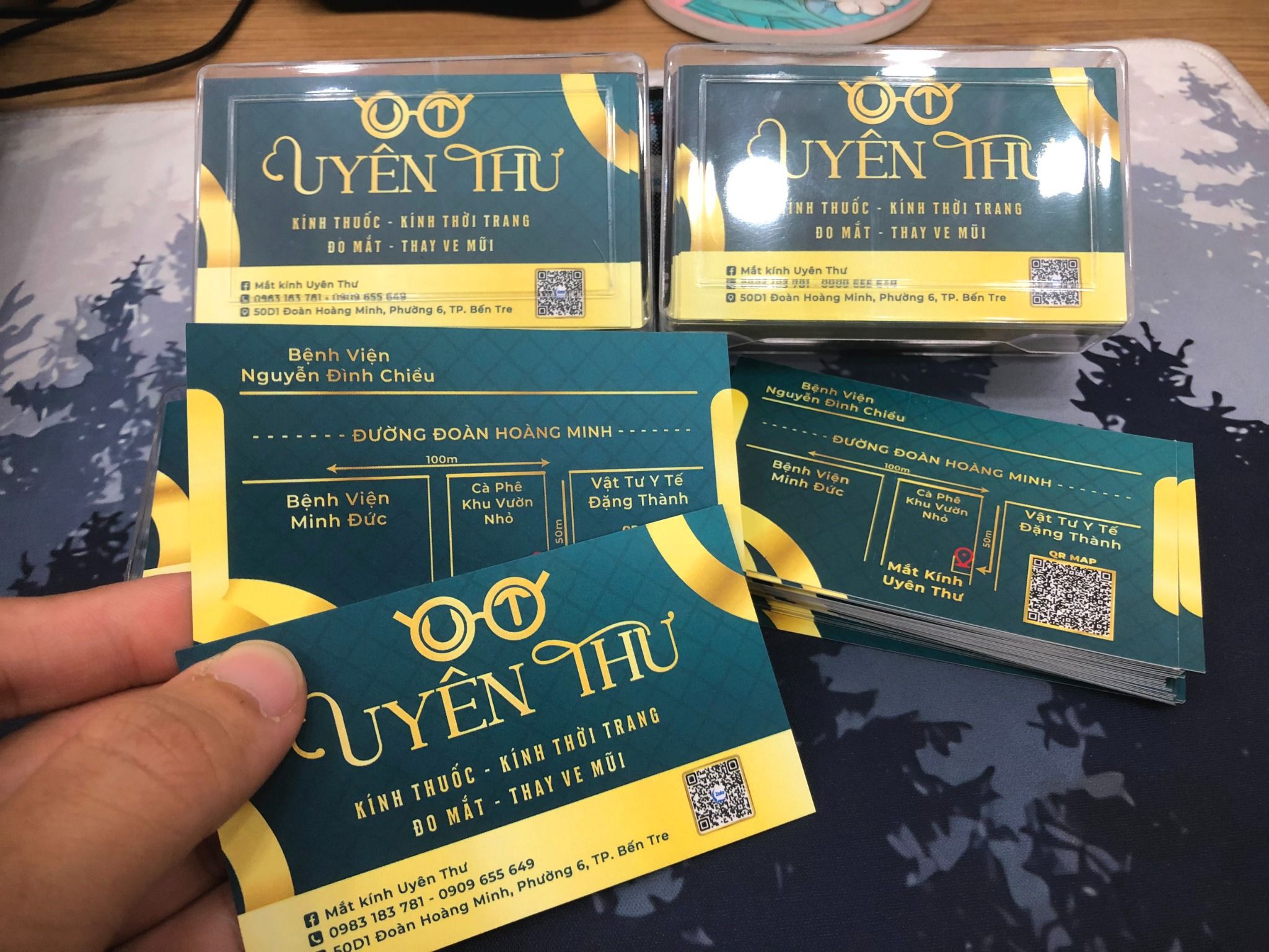 Name Card Uyên Thư – In Nhanh Hữu Tín Bến Tre