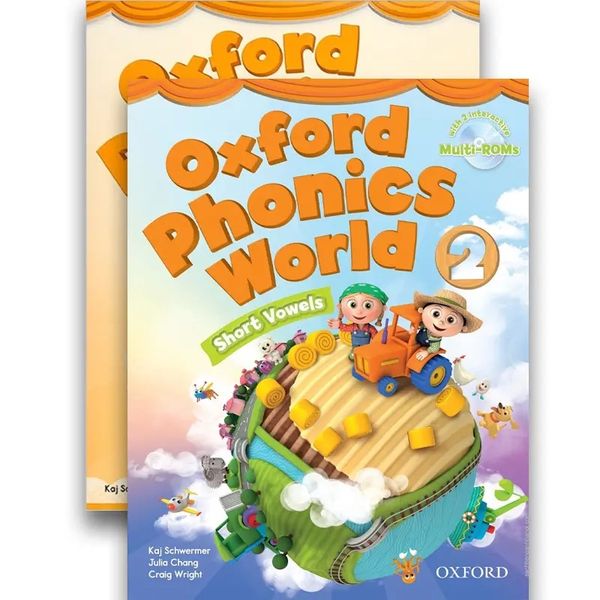 Combo 2 Sách: Oxford Phonics World 2 (Student book + Workbook) – In mà ...