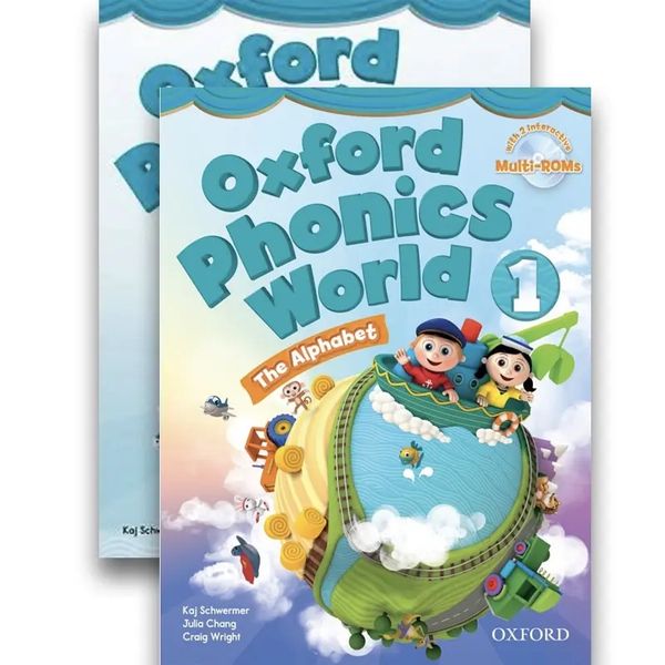 Combo 2 Sách: Oxford Phonics World 1 (Student book + Workbook) – In mà ...